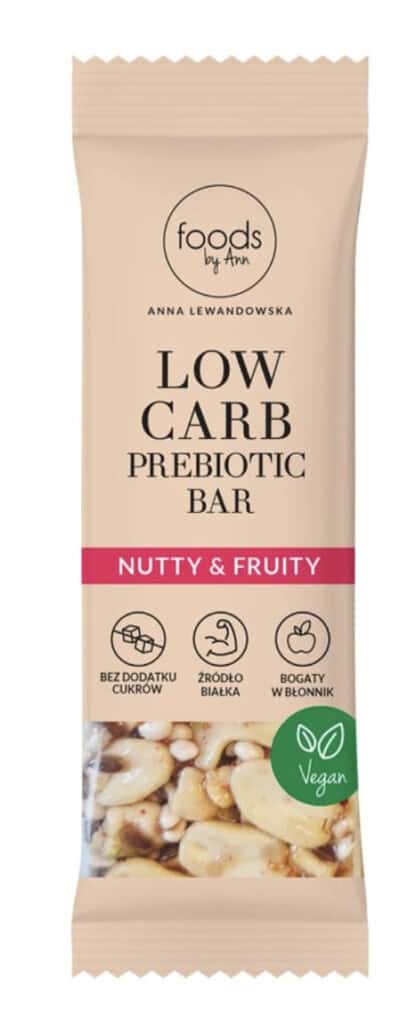 Foods By Ann- Low Carb Prebiotic Bar Nutty & Fruity, 35 g | GottaBe! Health